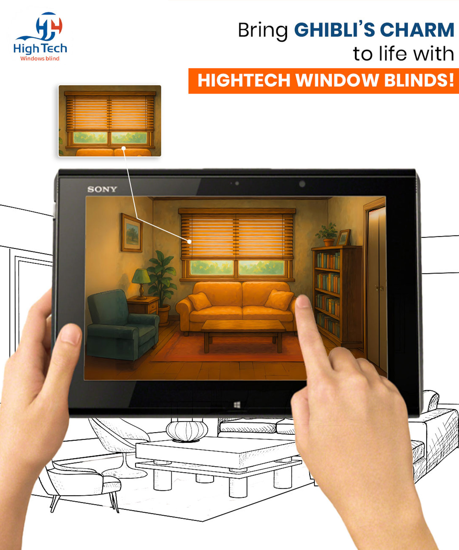 High Tech Window Blinds by Vishal Interior | Window Blinds Manufacture