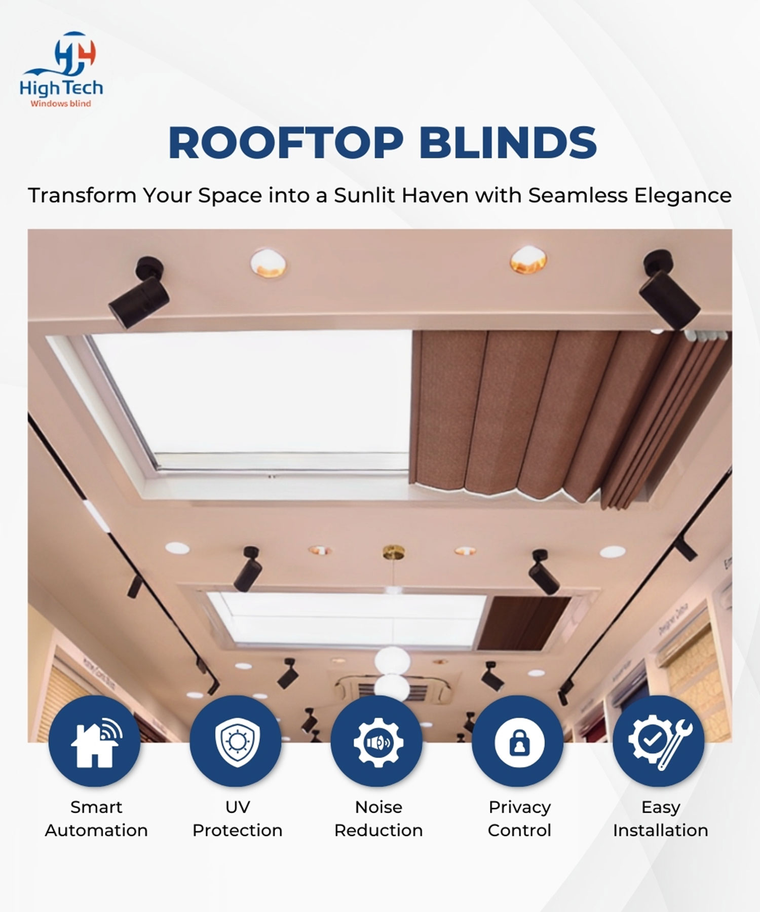 High Tech Window Blinds by Vishal Interior | Window Blinds Manufacture