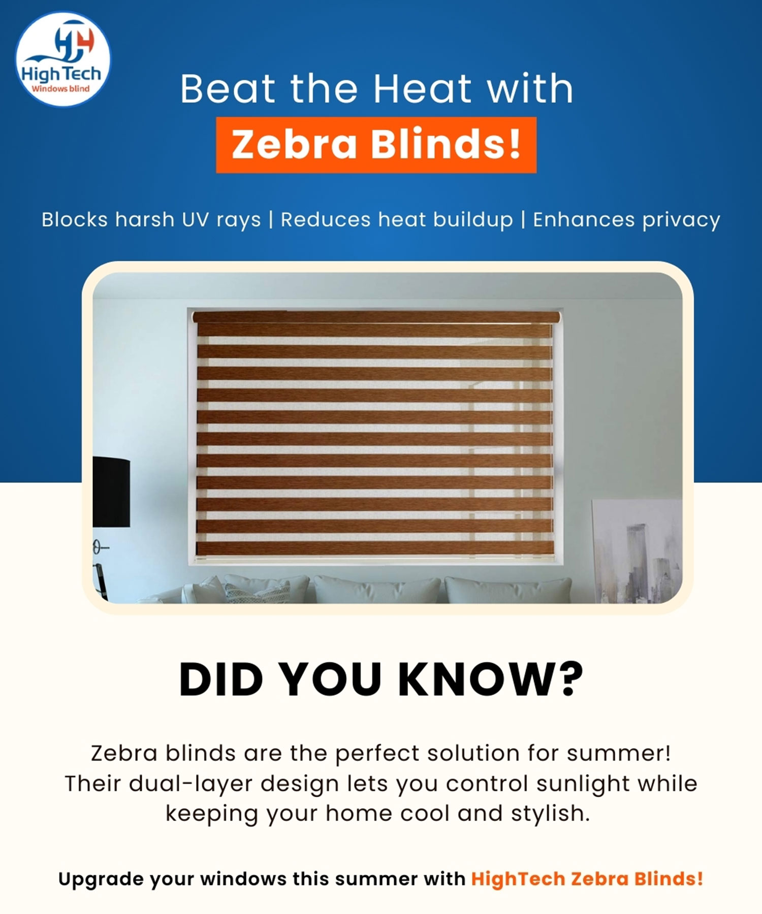 High Tech Window Blinds by Vishal Interior | Window Blinds Manufacture
